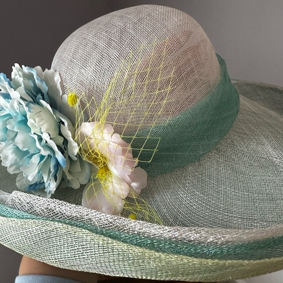 Accessories | Unique 3layer Pastel Custom Kentucky Derby Hat | Poshmark